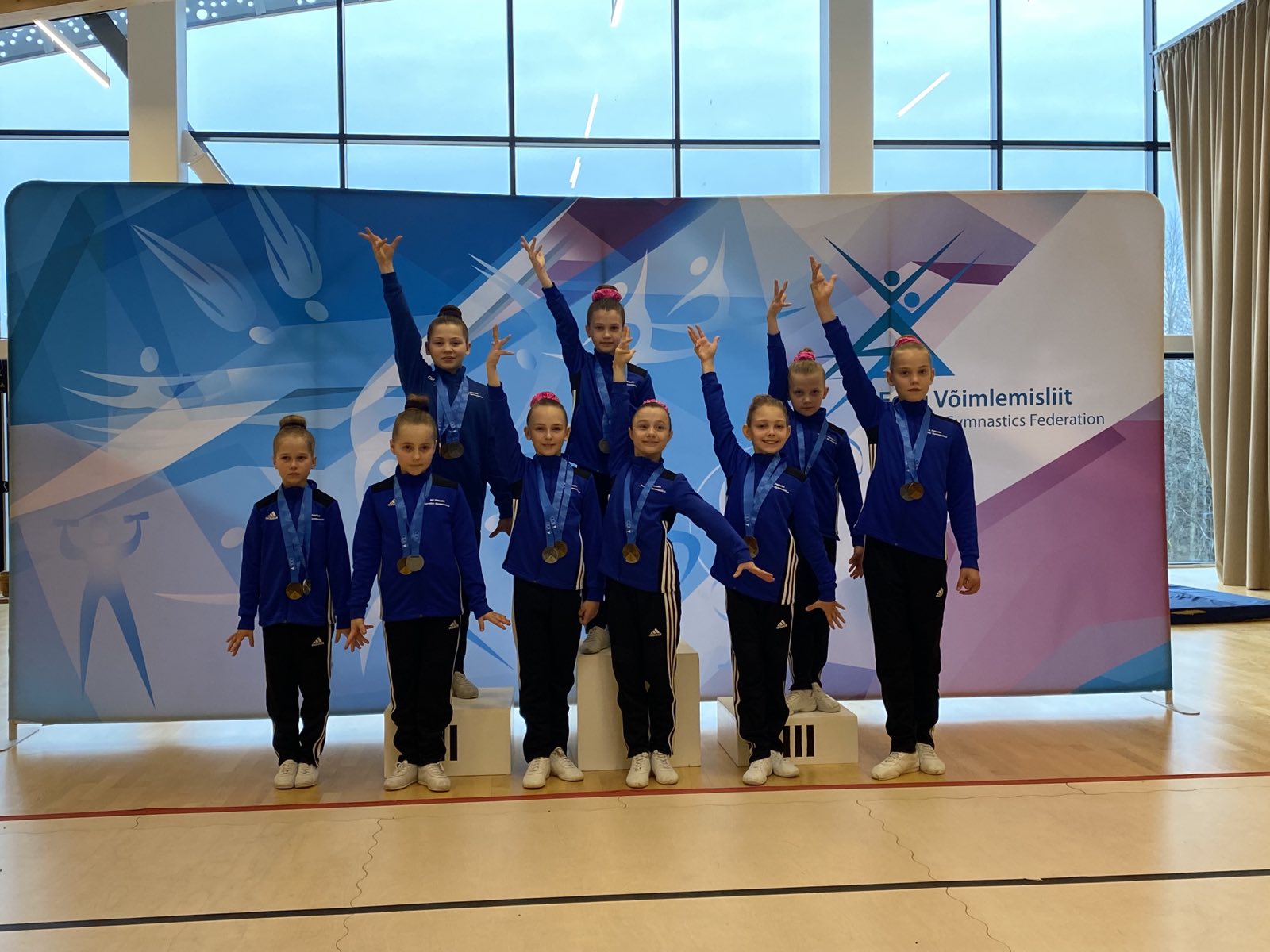 trio laste – Eesti Võimlemisliit/Estonian Gymnastics Federation